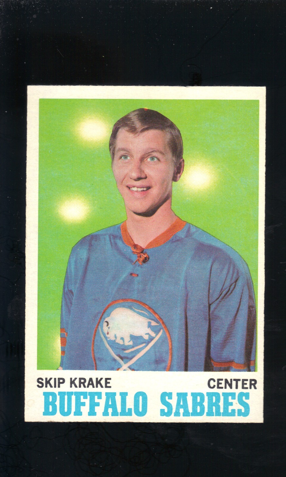1970-71 TOPPS HOCKEY CARD SKIP KRAKE #126 NM-MT SABRES | eBay