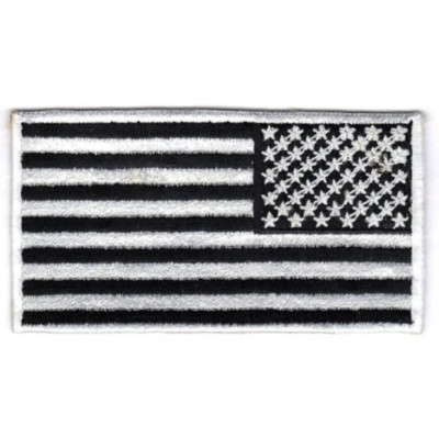 United States of America U.S.A. Military Army Black & White Reverse ...
