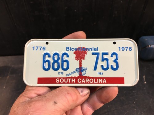 Vintage 1980s Wheaties miniature License Plate South Carolina ...