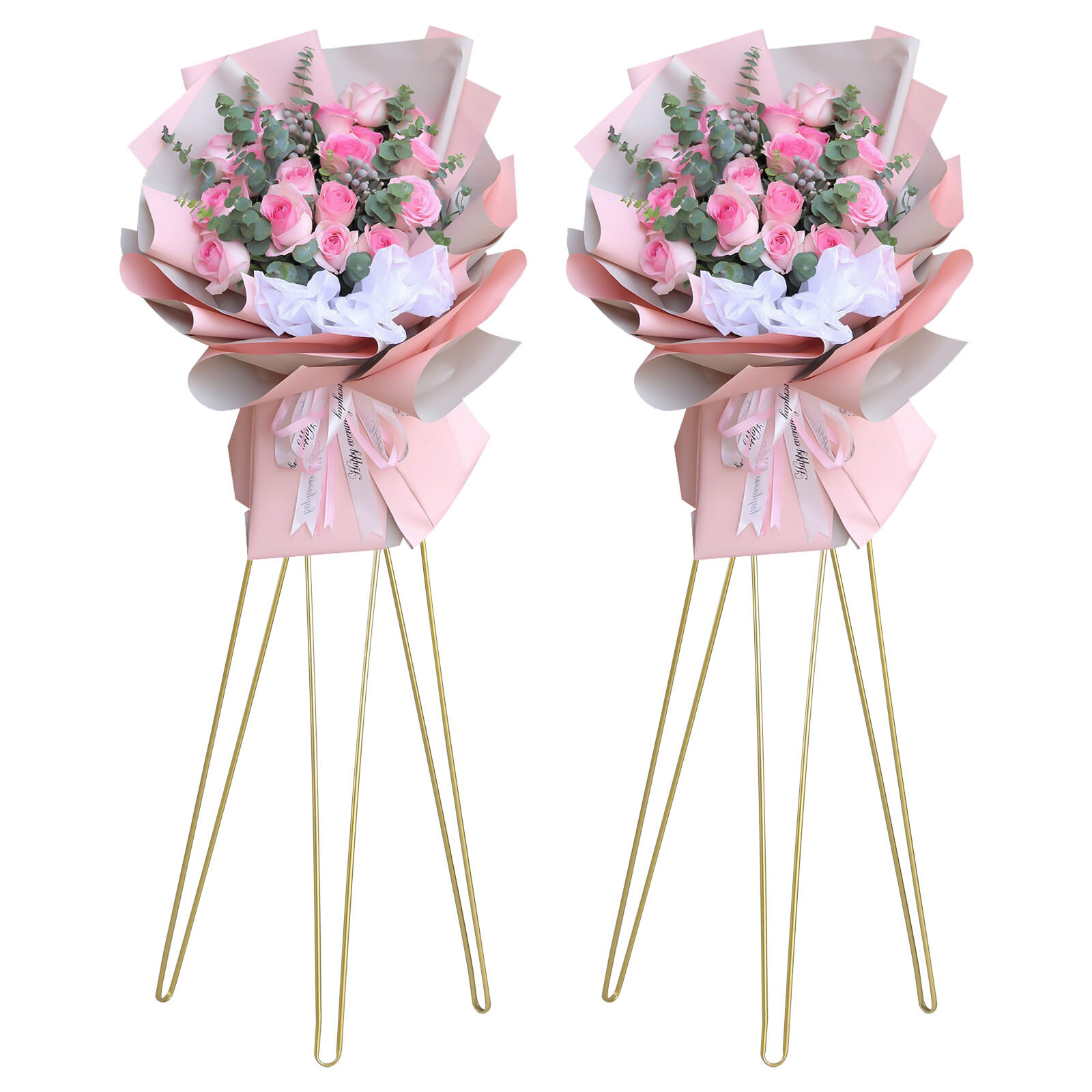 2pcs 3.4ft Tall Flower Plant Stand Display Rack For Wedding Party ...
