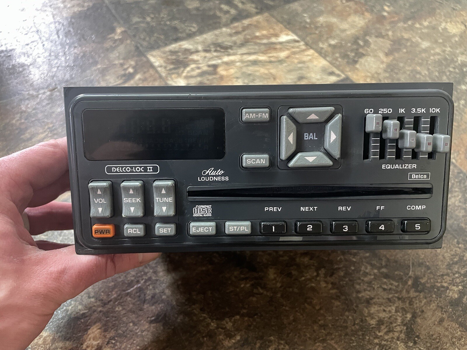 1989-92 Pontiac Firebird Trans Am Delco factory U1A CD Radio Grand Prix ...