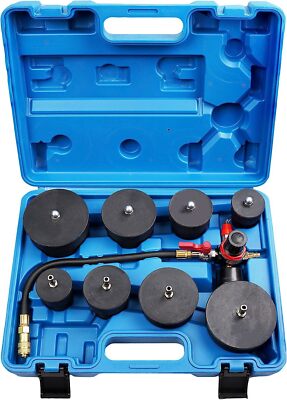 Turbo System Charger Air Pressure Leakage Tester Kit With 4 Pairs of ...