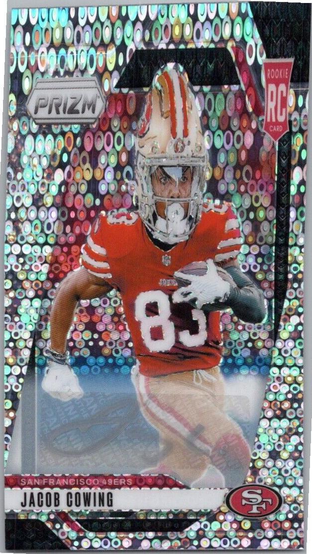 2024 Panini Prizm - Rookies Jacob Cowing #335 No Huddle Prizm ...
