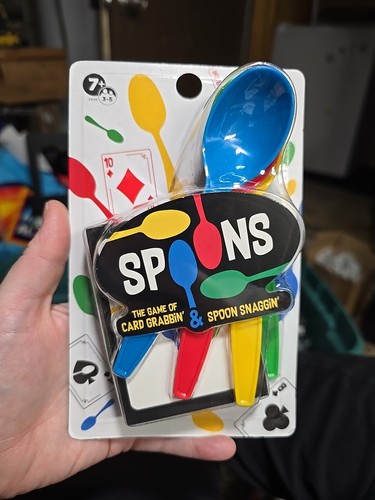 Play Monster Games SPOONS The Game of Card Grabbin' & Spoon Snaggin' 7 ...