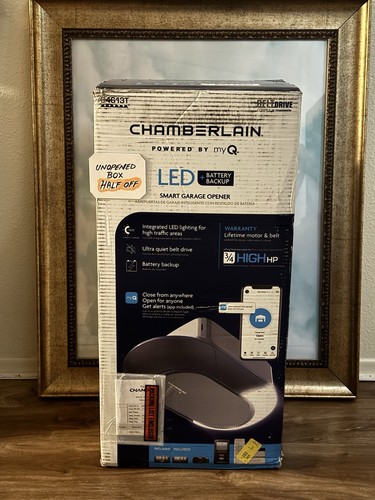 Chamberlin Smart Garage Opener With LED Battery Back Up Model Number ...