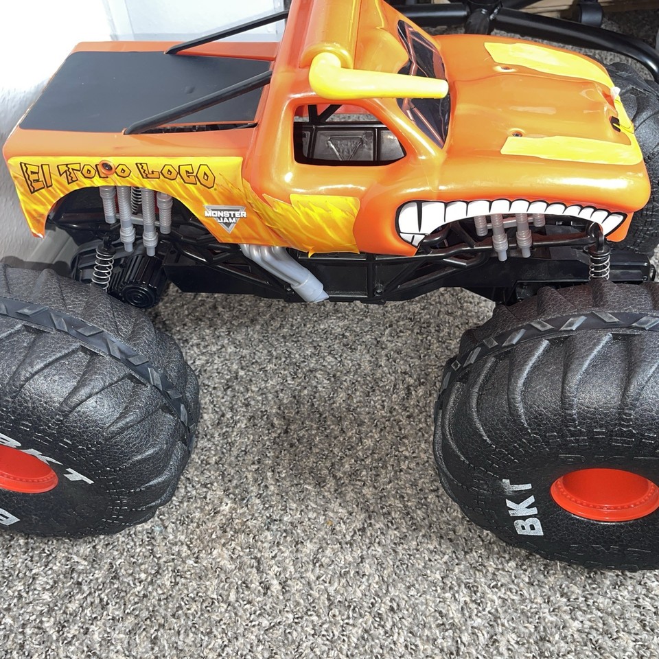 El Toro Loco Monster Jam All-Terrain RC Truck 1:6 Scale BKT No Remote ...