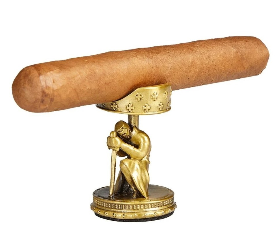 Templar Knight Cigar Rest, Solid Metal, Nice Detail, New! Man Cave ...