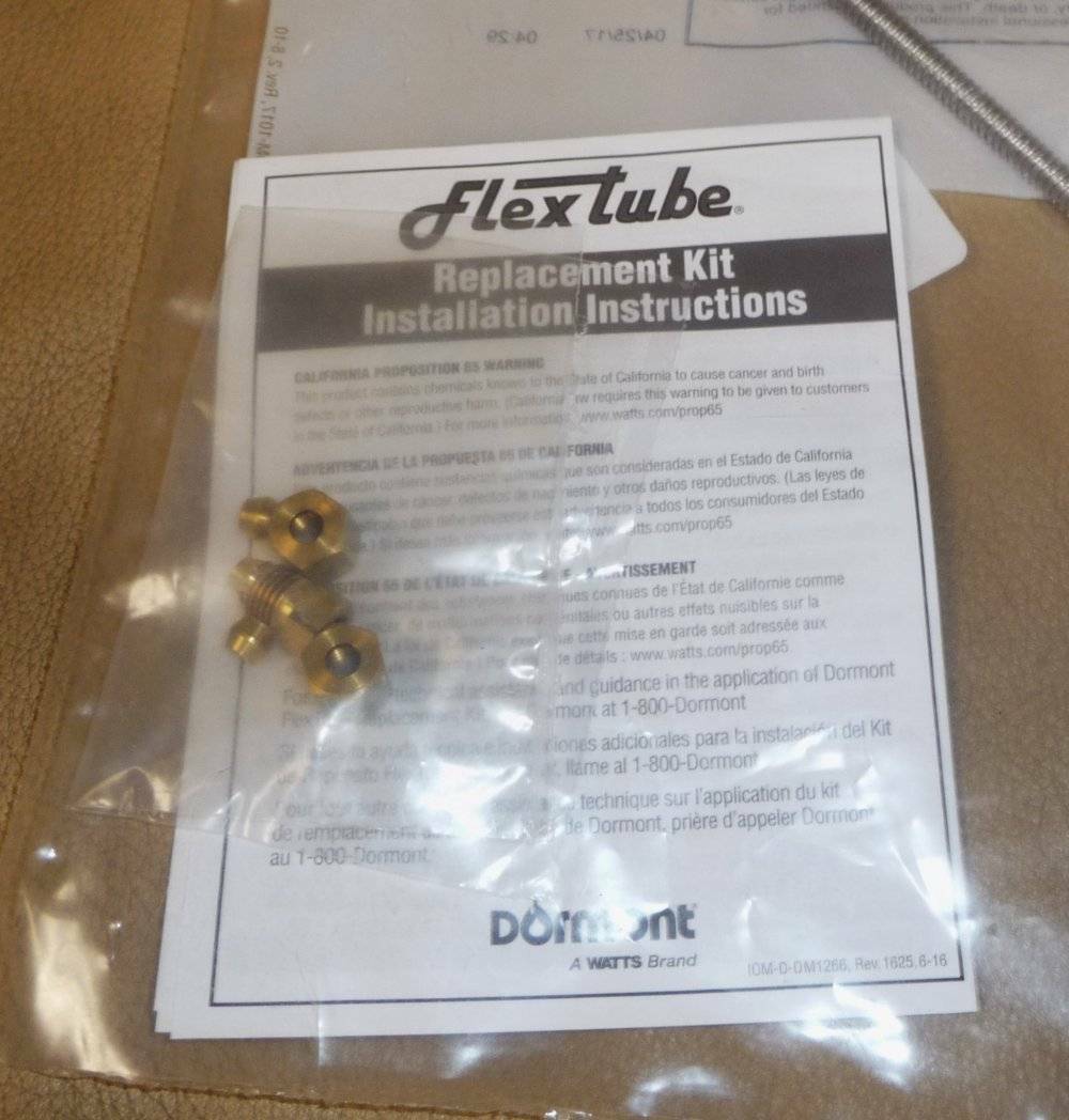 Dormont+Flex+Tube+Kit+3%2F16+%22+T3-KIT-12+26-4115 for sale online | eBay