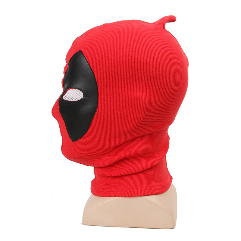 Deadpool Face Mask Cosplay Cloth Head Cover Halloween Party Costume ...