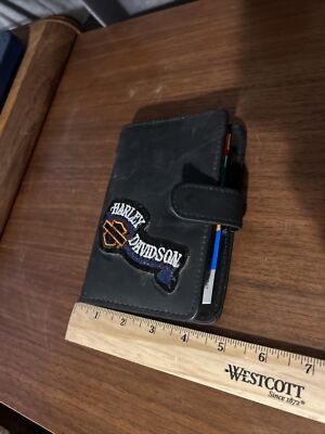 Pocket Planner From 2002-2005 Has Harley Davidson Patch | eBay