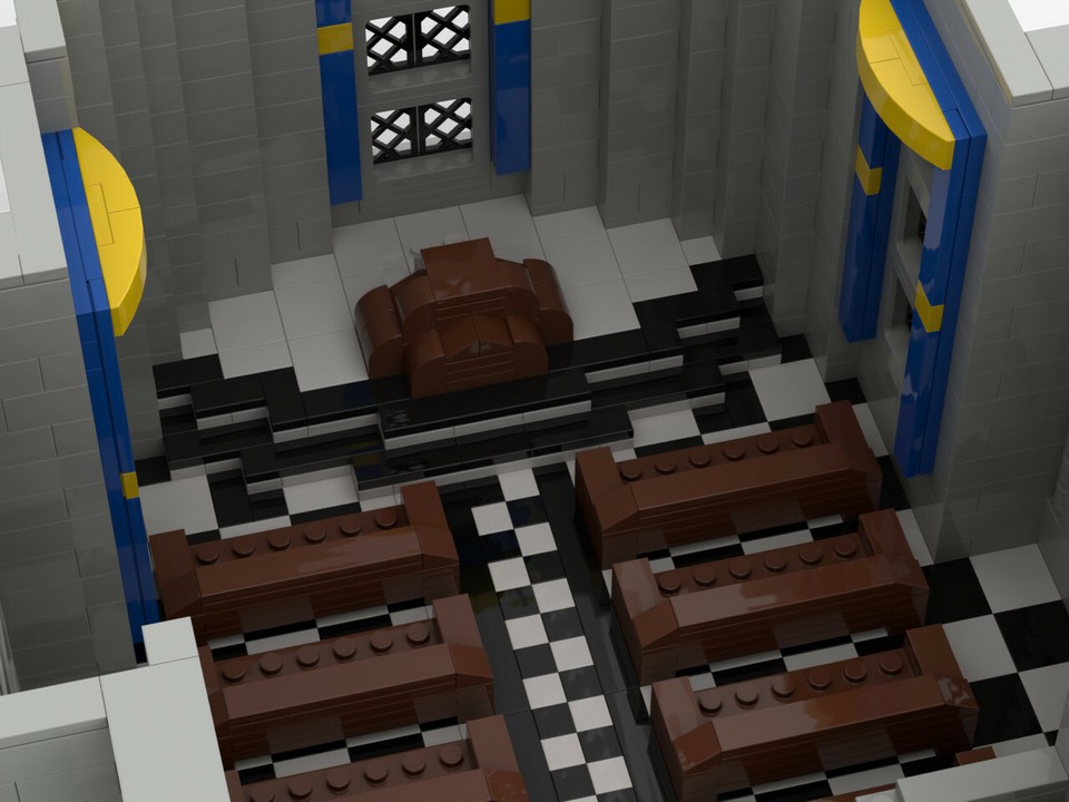 Lego MOC Modular church - pdf instructions only | eBay