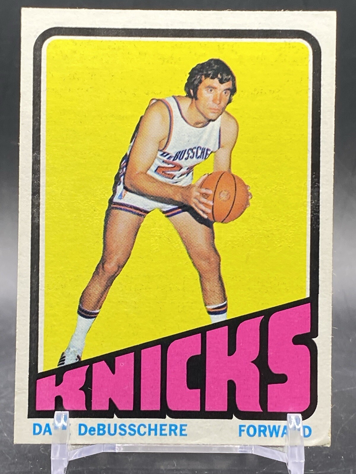 1972-73 Topps #105 Dave Debusschere HOF New York Knicks VTG Basketball ...