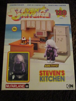 McFarlane Toys Steven Universe Amethyst Steven's Kitchen Construction ...