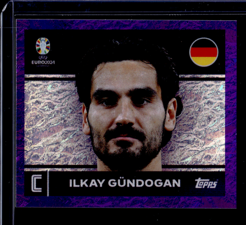 TOPPS EURO 2024 STICKER ILKAY GUNDOGAN GERMANY PURPLE | eBay UK
