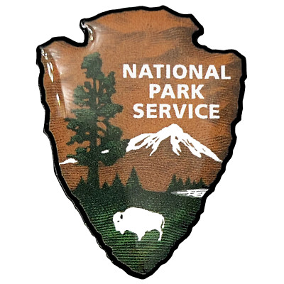 JJ-014 National Park Service Pin NPS US Department of the Interior Law ...
