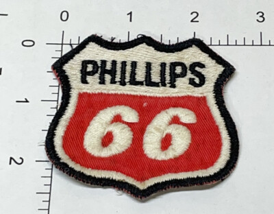Phillips 66 Racing Mechanic Embroidered Patch RARE Vintage Logo Design ...