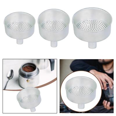 Moka Pot Funnel Moka Pot Powder Tank Portable Espresso Maker Funnel ...