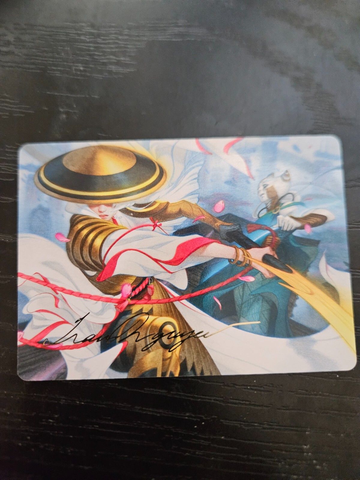 MtG Cut Short Gold Stamped Art | eBay