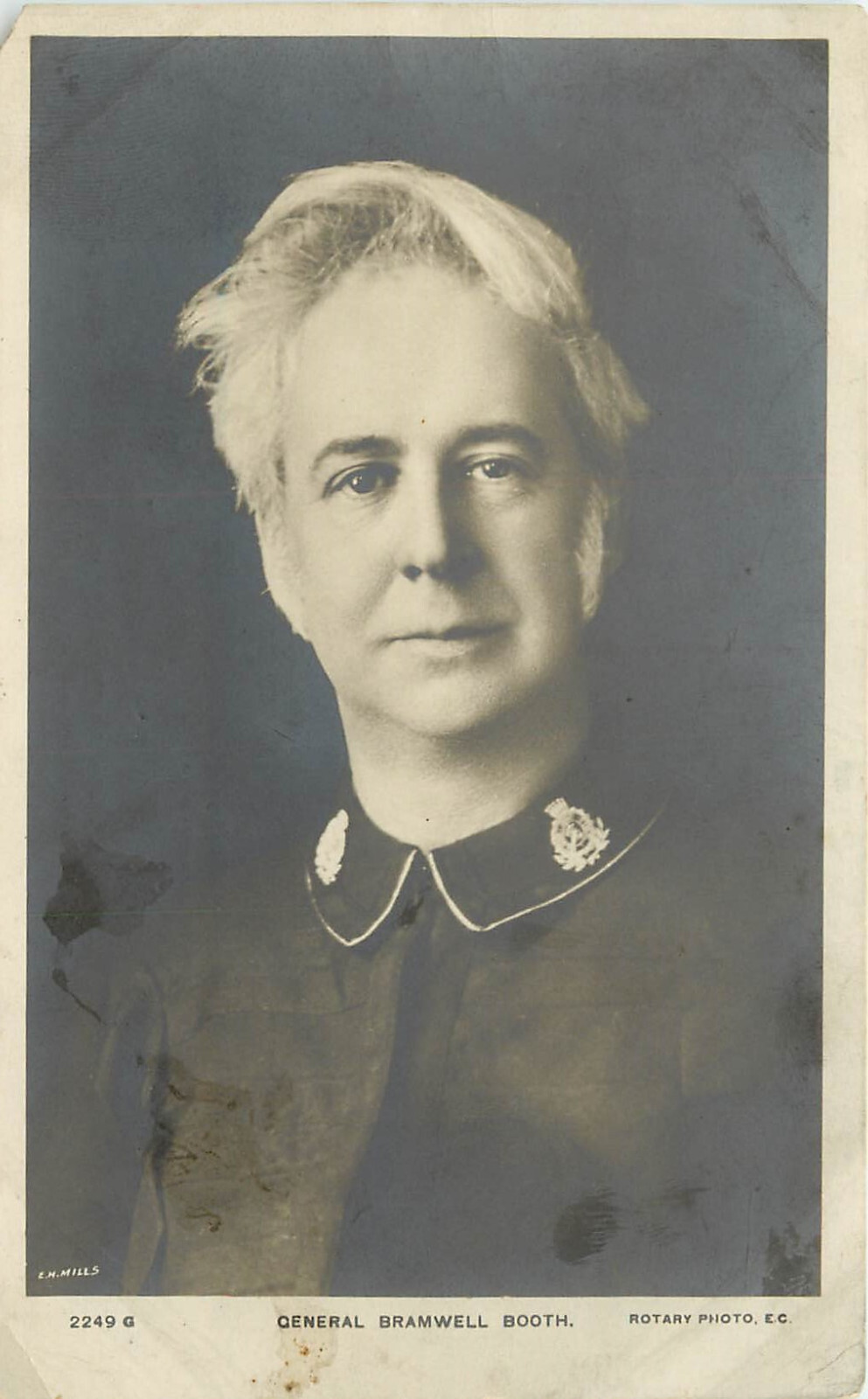 Rotary Photo Postcard Salvation Army General Bramwell Booth British | eBay