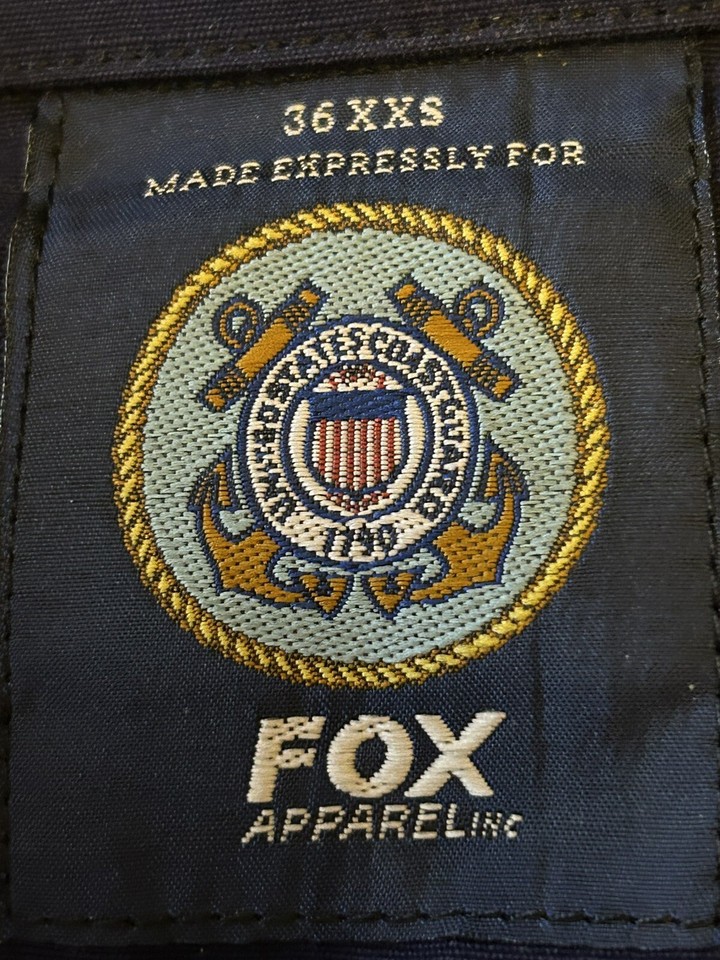 USGI - U.S. COAST GUARD / ODU SHIRT/COAT [GRADE-A] SIZE: 36/XXS | eBay