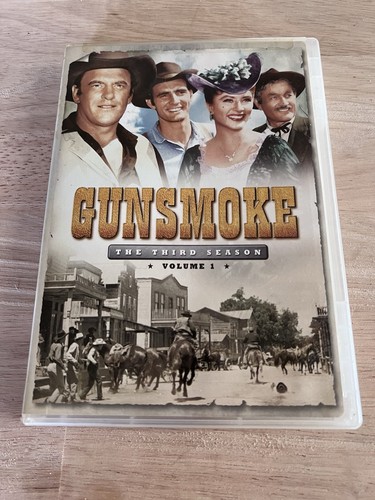 Gunsmoke The Third Season (DVD 3-Disc Set) Volume 1 Western 1957-58 | eBay