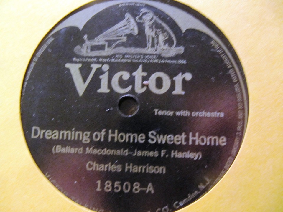 Red Cross Tribute W War I THE ROSE OF No MANs LAND Charles Harrison VICTOR 18508 | eBay