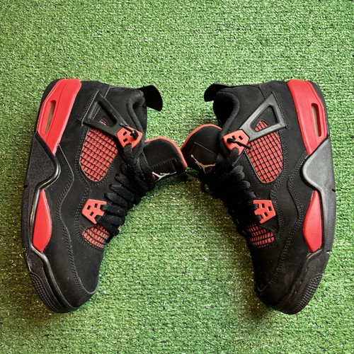 CT8527-016 Nike Air Jordan 4 Retro Red Thunder Men Basketball Shoes Sz ...