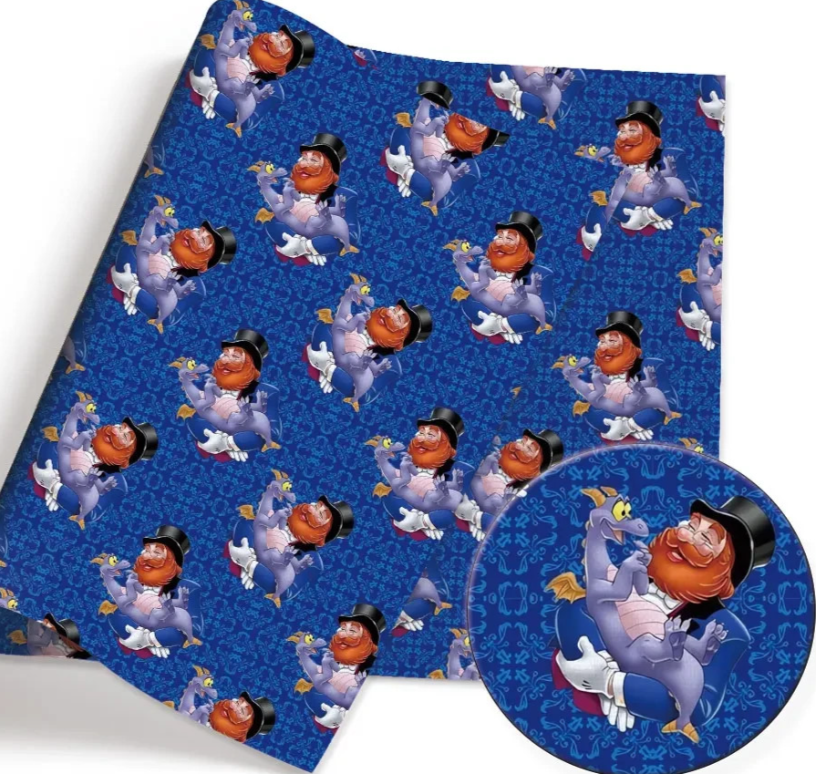 Polycotton Fabric Disney Epcot Figment Dragon Print – Half Yard 18x55 ...