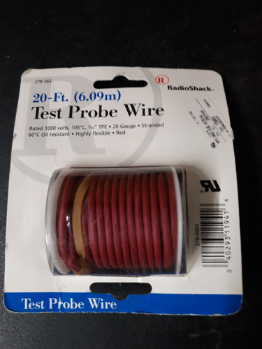 Radio Shack Test Probe Wire NOS in package | eBay