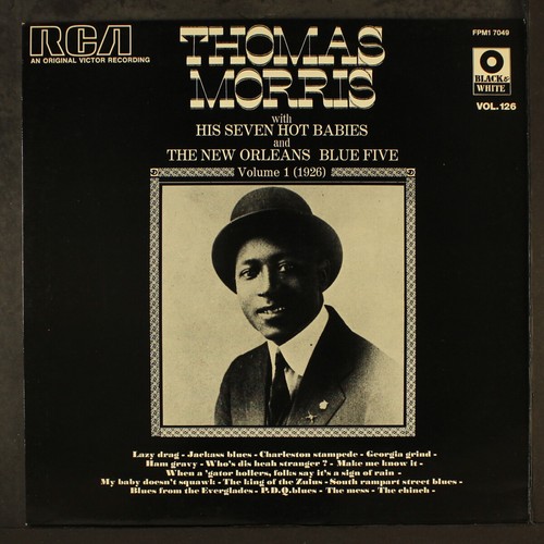THOMAS MORRIS: vol. 1 RCA 12" LP 33 RPM France | eBay