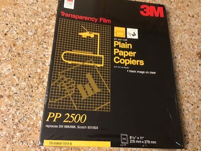 Transparency Film - 3M Transparency Film