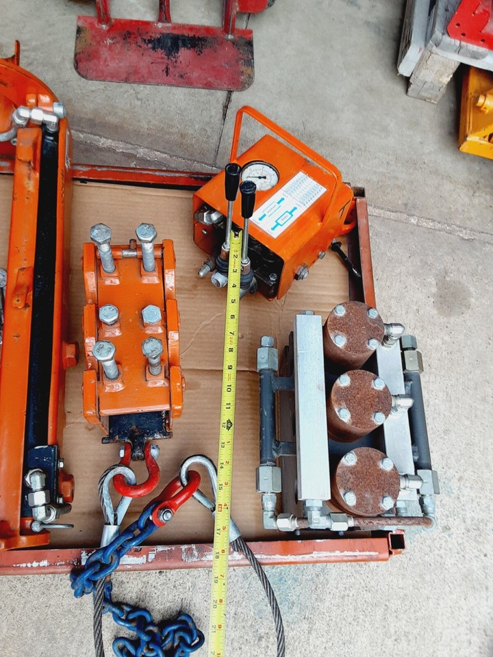 Power & Utilities Slip Joint Hydraulic Metal Pole Jack Clamp Tool ...