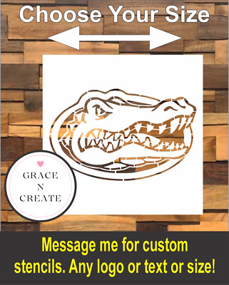 University of Florida Gators Stencil - Reusable Mylar - Choose Your ...