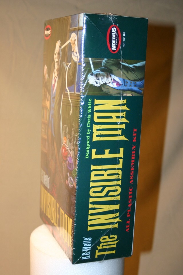 THE INVISIBLE MAN MODEL KIT MOEBIUS 1/8 HG WELLS #903 LEVEL 3 2020 NEW ...
