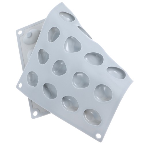 Pebble Mold Candy Baking Cake Decorating Fondant Molds Brick for | eBay