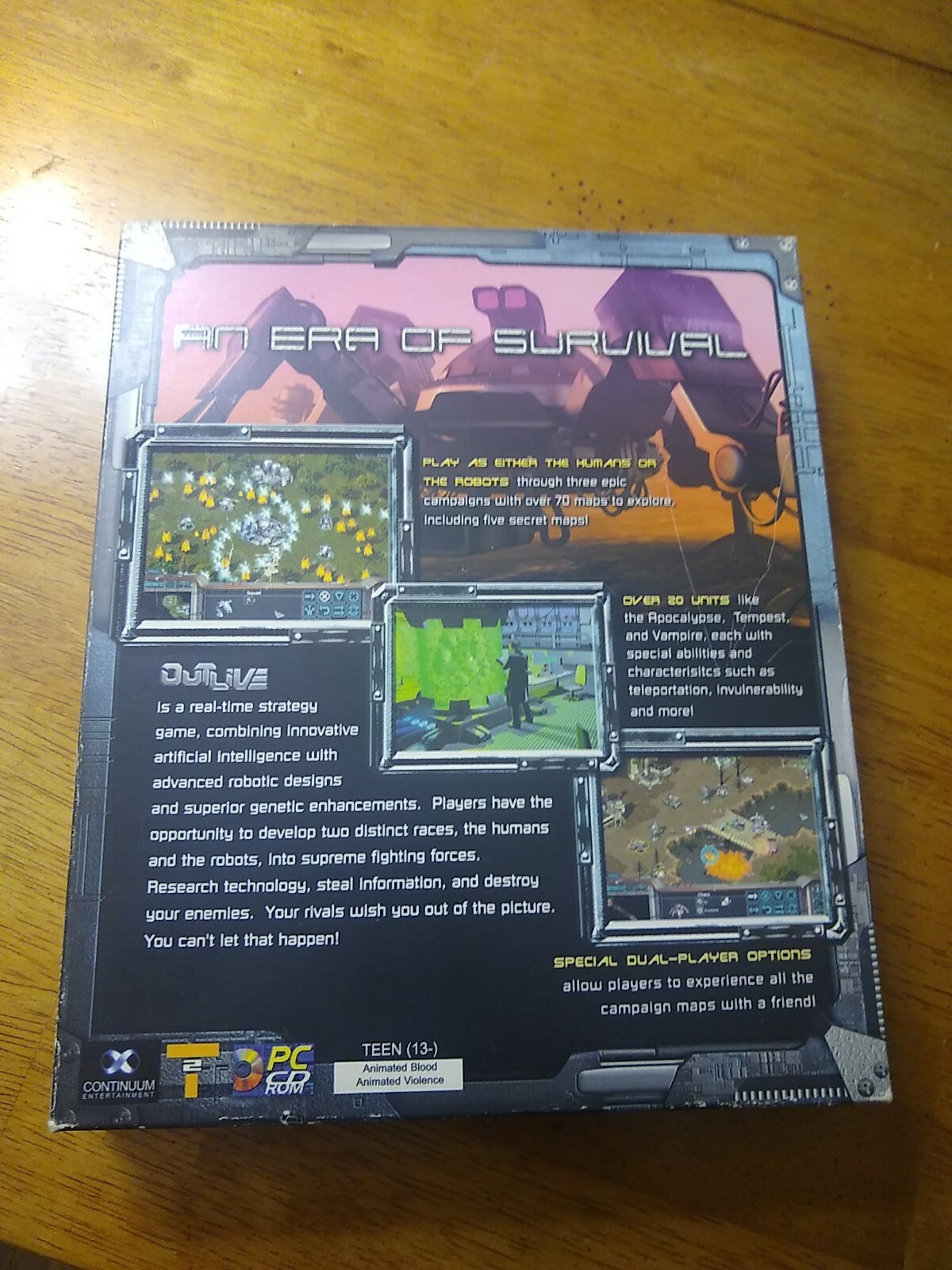 Outlive (PC, 2001) for sale online | eBay