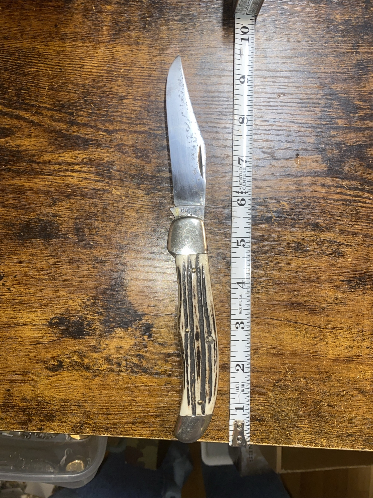 1940-64 CASE XX VINTAGE 5165SAB Winterbottom Bone Folding HUNTER KNIFE ...