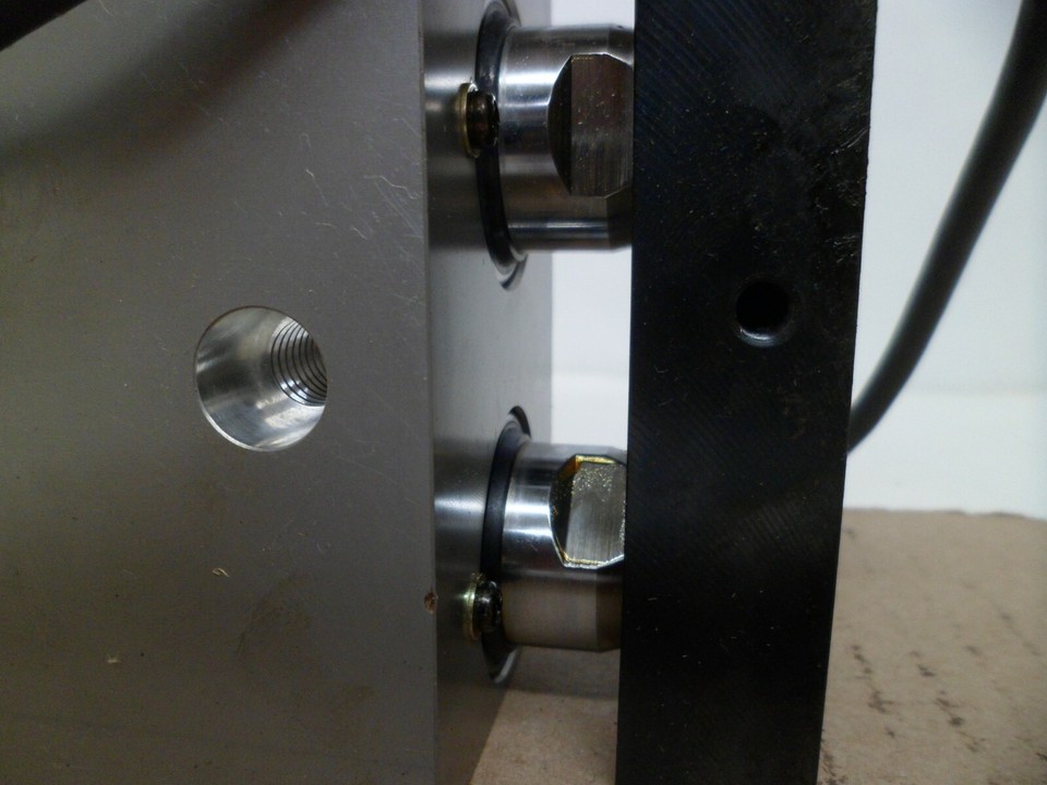 TAIYO PARKER HSLP-50-025-YF2-05YB22900 LOCATE PIN DUAL ROD GUIDED SLIDE ...