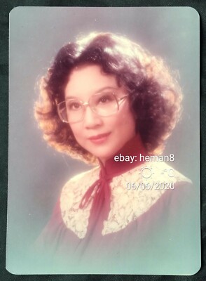 1970's 邓碧云 鄧碧雲 明星照片 Hong Kong movie /TV actress Tang Pik-Wan color ...