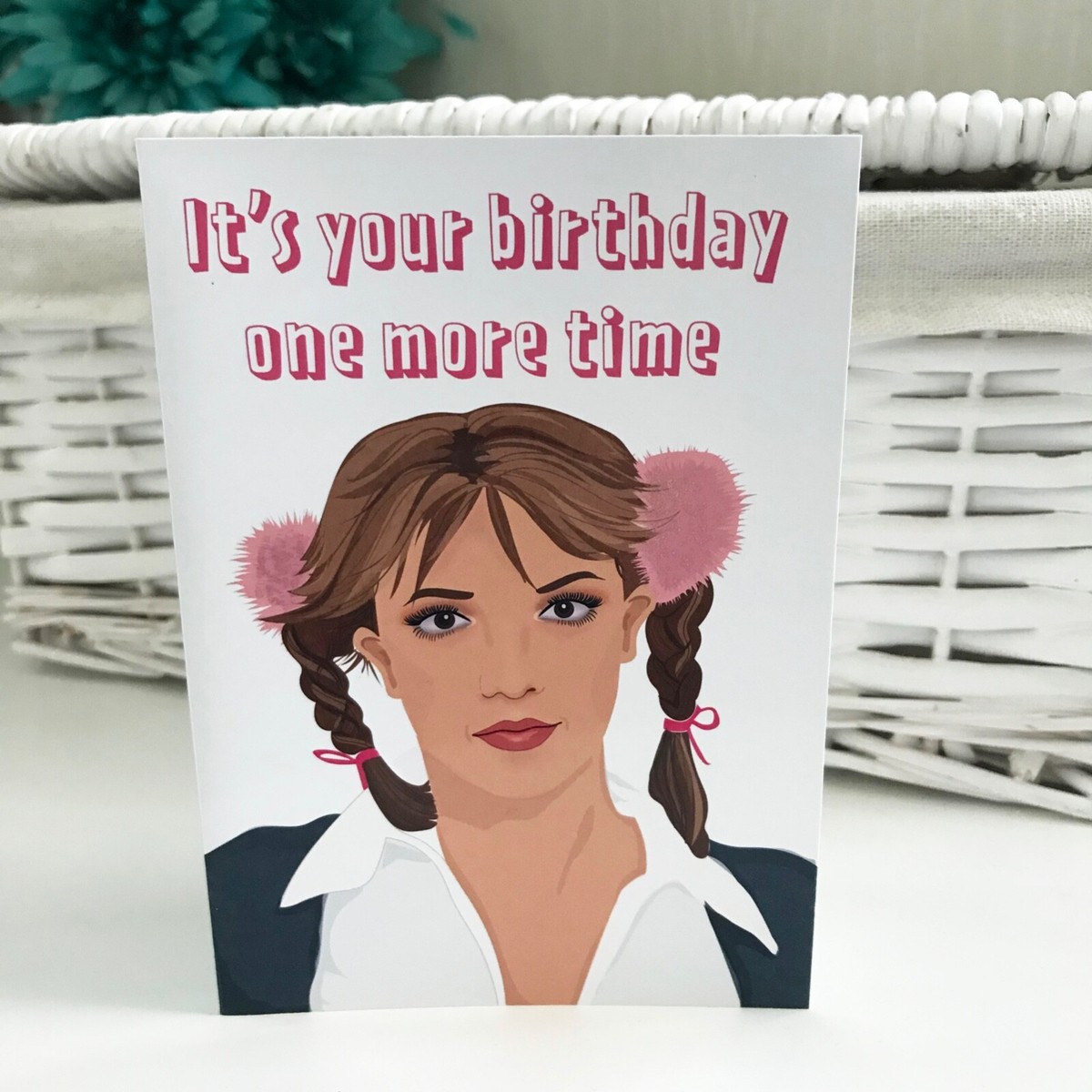 Britney Spears Birthday Card