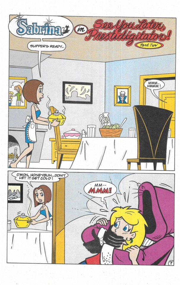 Sabrina Comic 33 First Print Cover A 2002 Mike Gallagher Dave Manak Jon ...