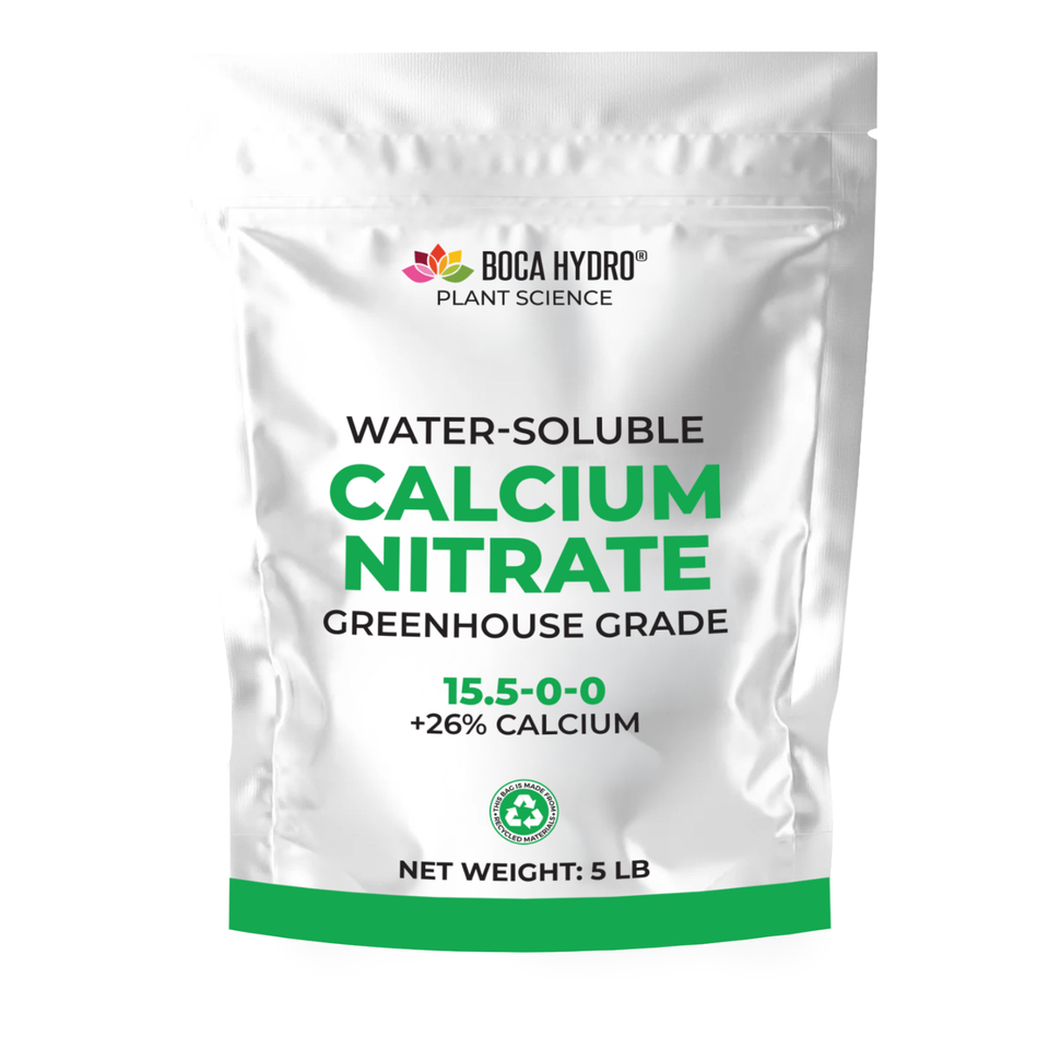 Boca Hydro Calcium N Water Soluble Nutrient Fertilizer 15.5% N +26% ...