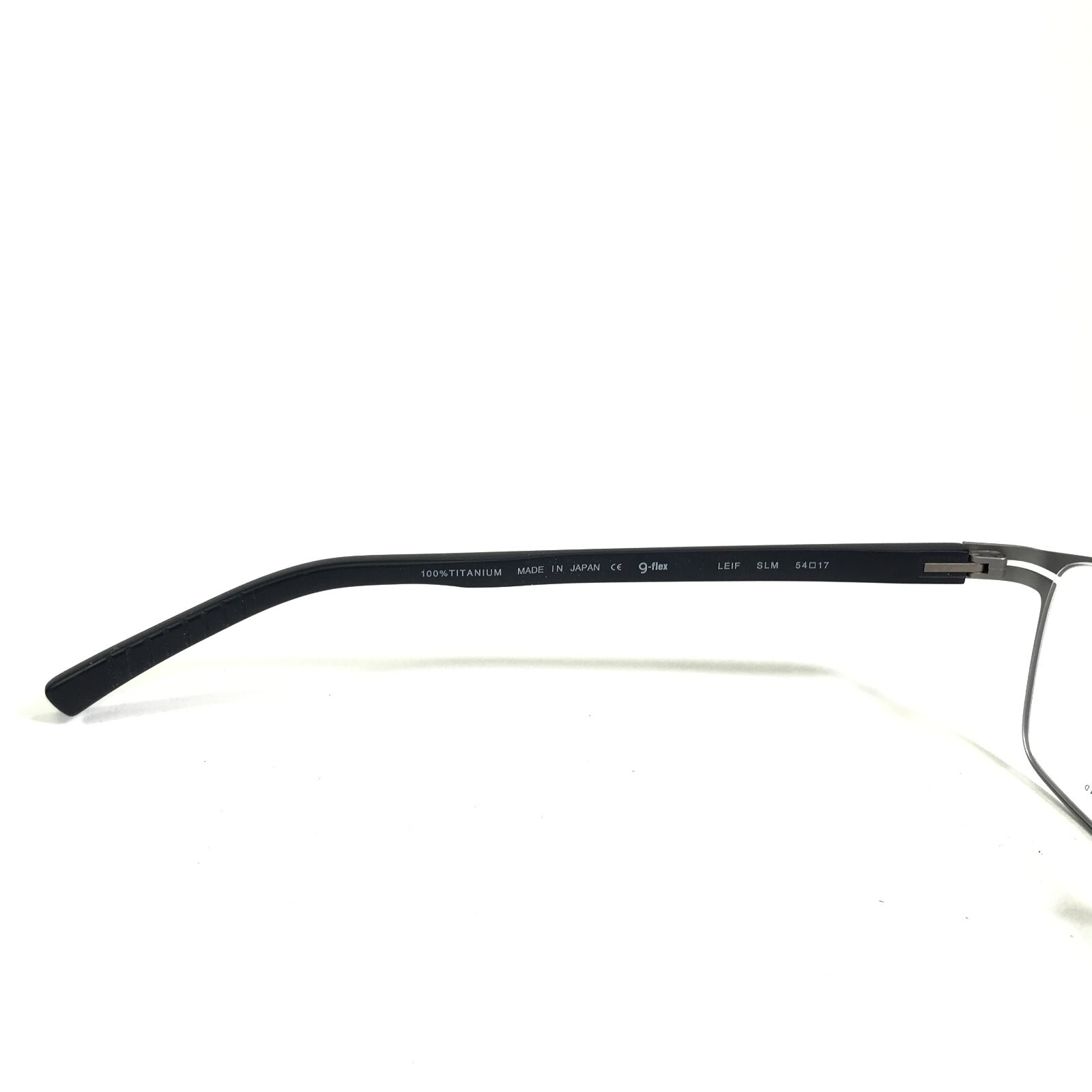 Gotti Eyeglasses Frames LEIF SLM Black Silver Rectangular Switzerland ...