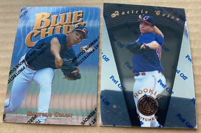 BARTOLO COLON x (2) Early Cards 1997 Pinnacle Certified #131 & 1997 ...