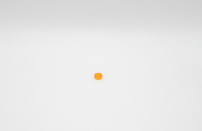 Lego 10 Stk. FLAT TILE 1X1, ROUND Tr. Br. Orange 4646865 98138 PK3 ...