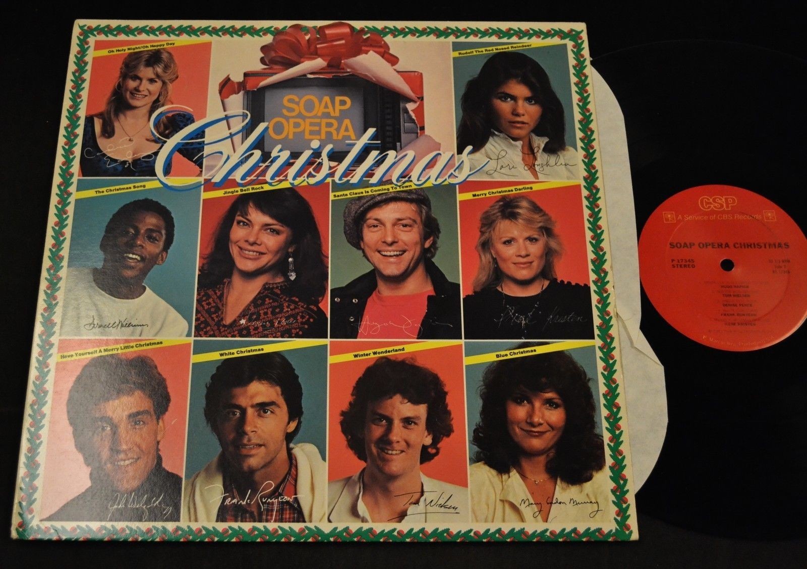 Soap Opera Christmas Lori Laughlin Tom Nielsen Ilene Kristen CSP 17345 ...