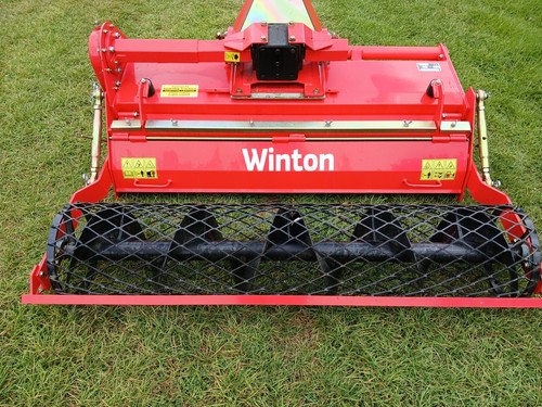 Winton 1.45 Stone burier For Compact Tractors Old stock stored outside ...