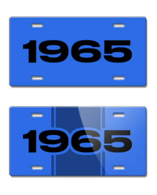 1965 Customizable License Plate - 15 colors - 4 font styles | eBay