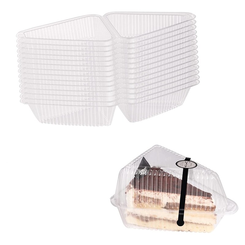1X(100Pcs e Cheesecake Boxes Slice Cake Box e Pie Holders1846 | eBay