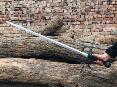 Custom Handmade Carbon Steel Medieval Standard Rapier Sword With ...